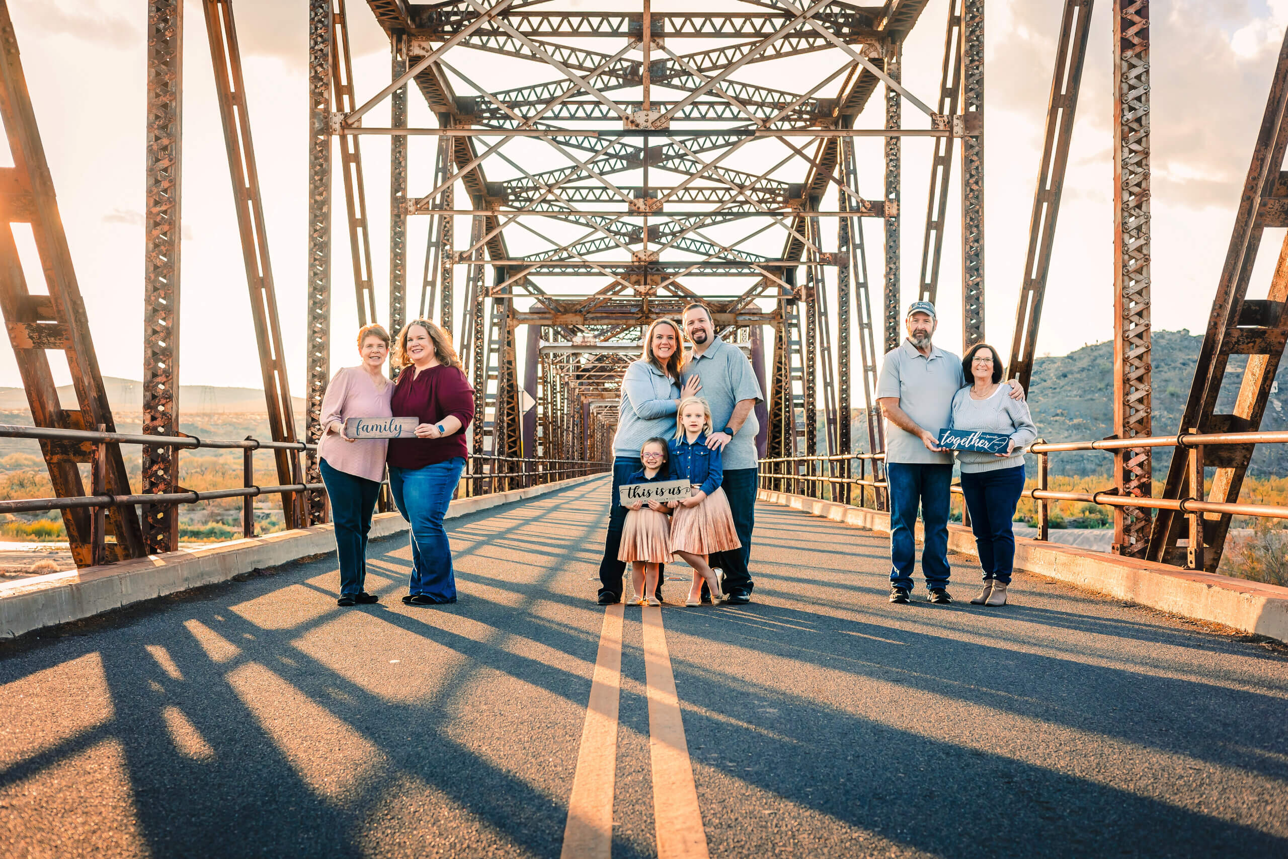 Gillespie Dam Bridge, AZ - Memories by Candace