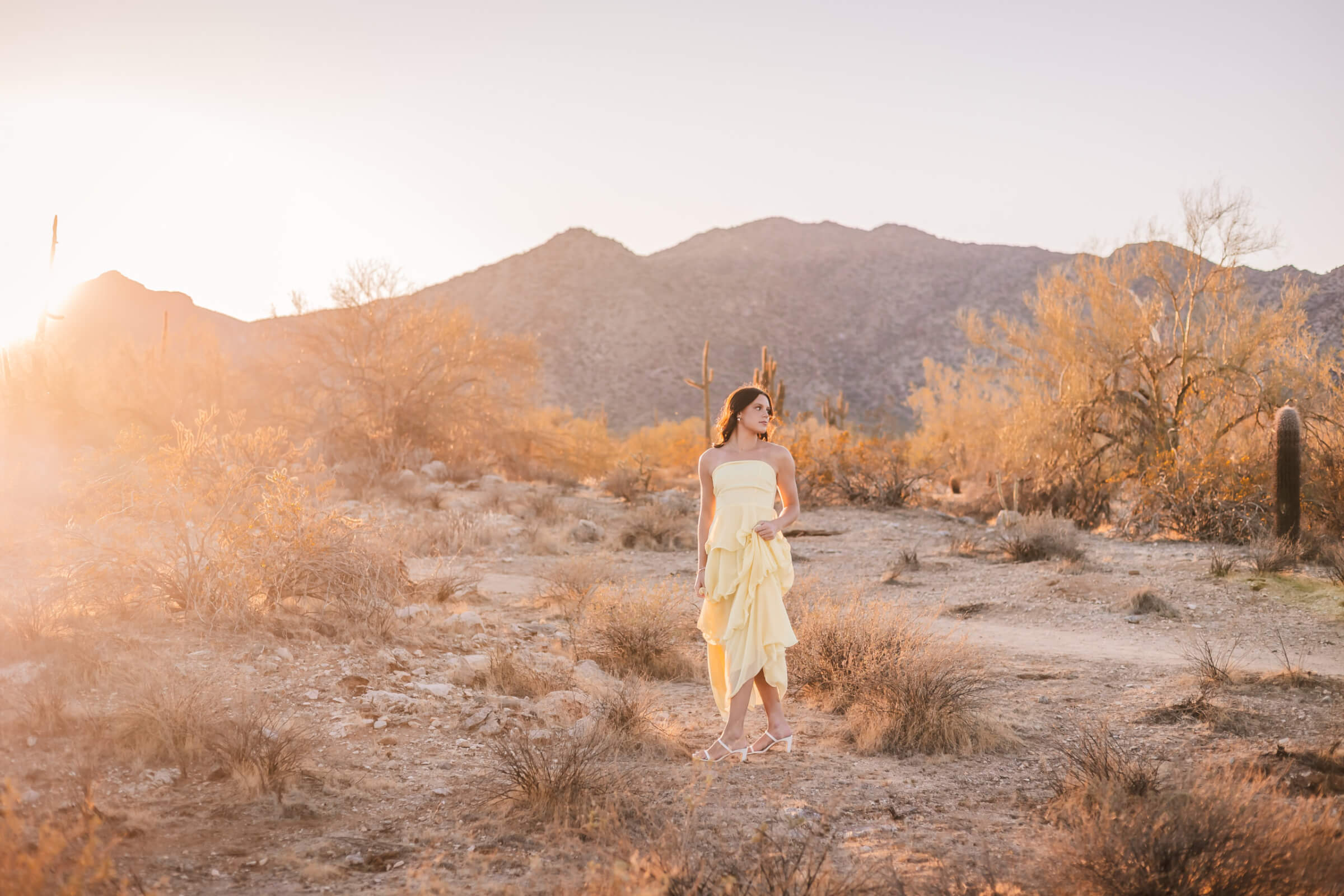 Arizona Desert Senior Photos - Memories by Candace