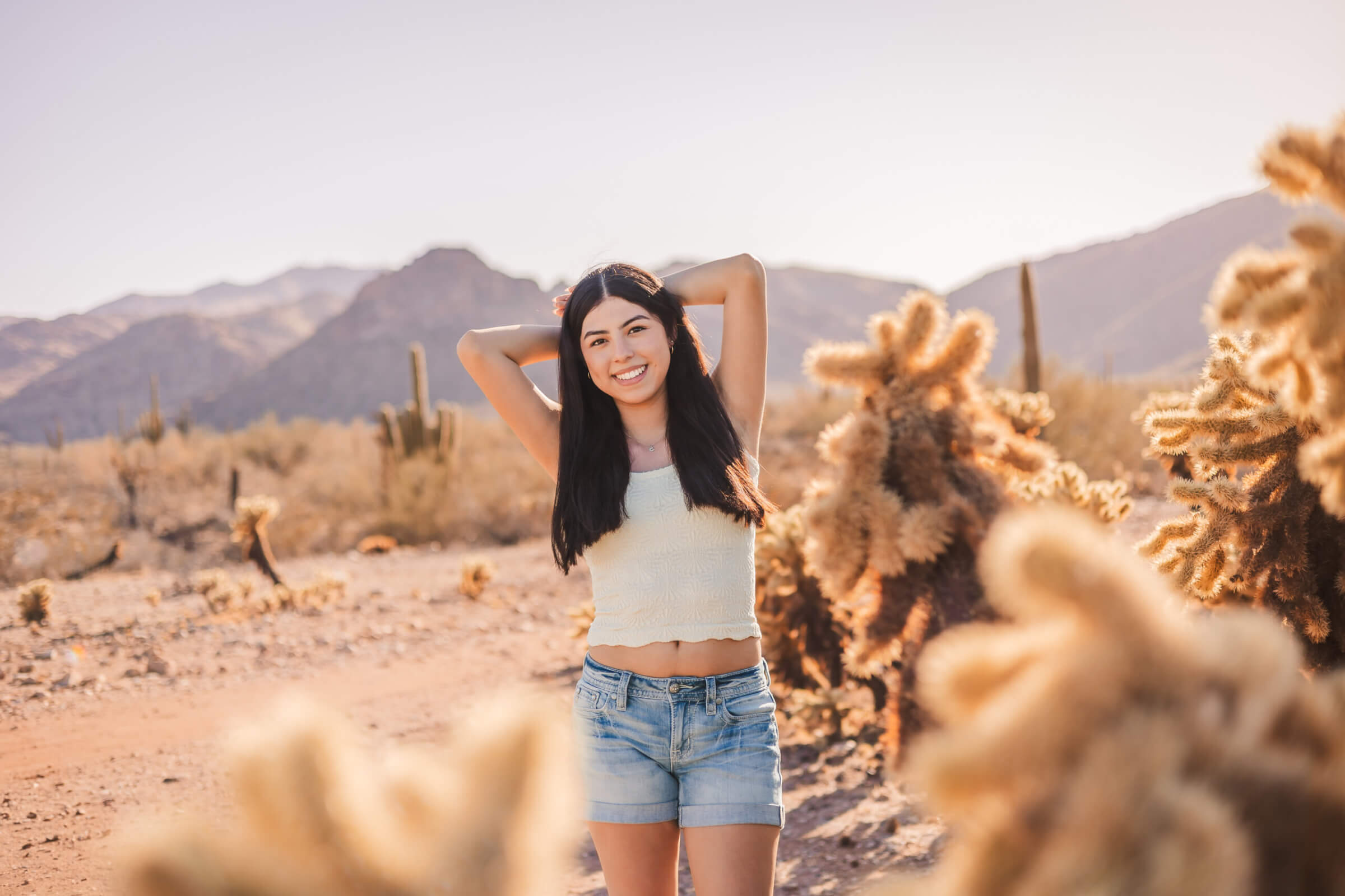 Desert Senior Session - Memories by Candace