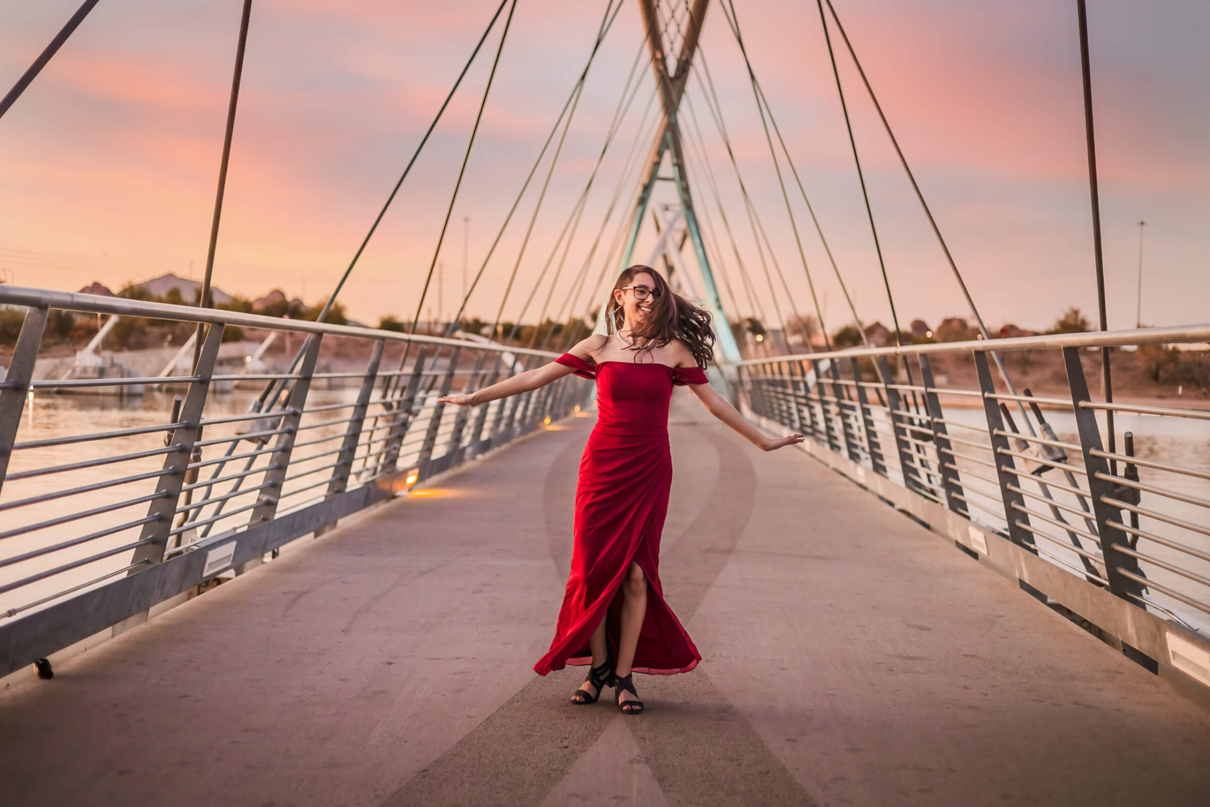 Tempe Town Lake Senior Photos - Memories by Candace